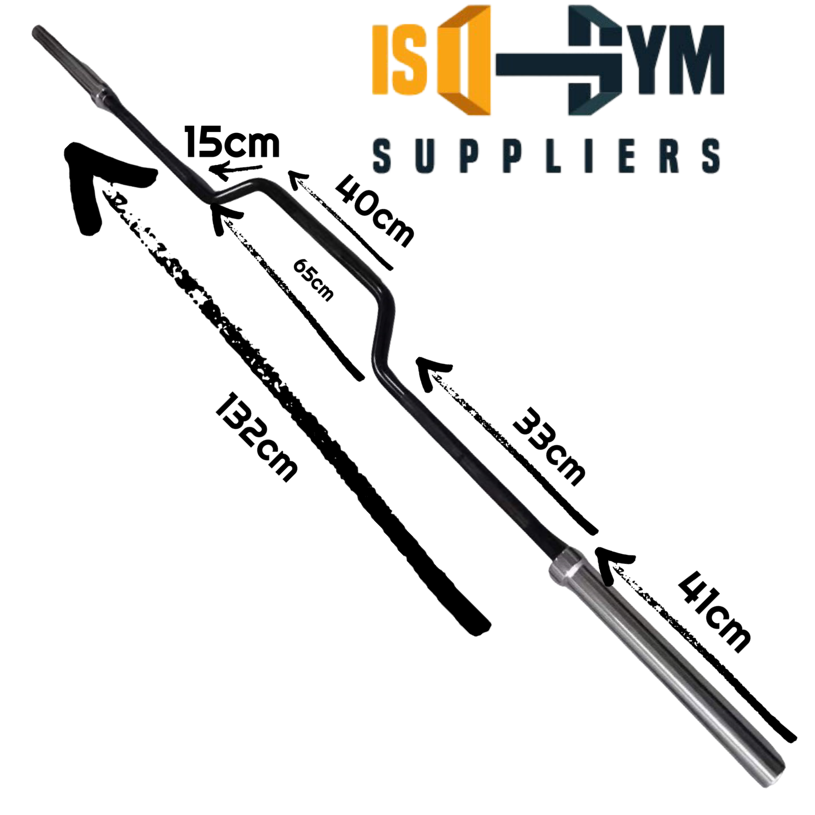Olympic Cambered Bench Pull Up Barbell