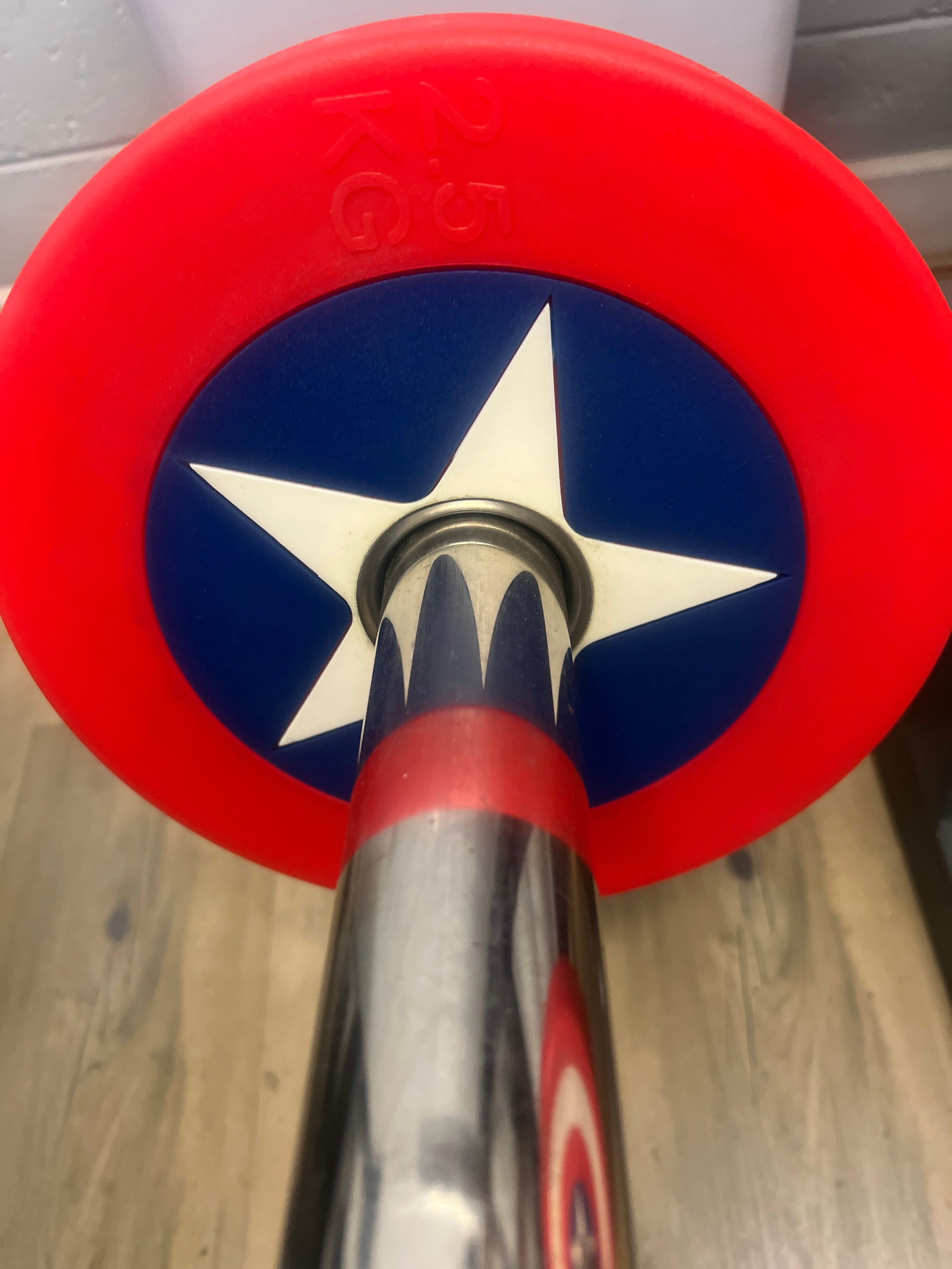 Captain America Bumper Plates