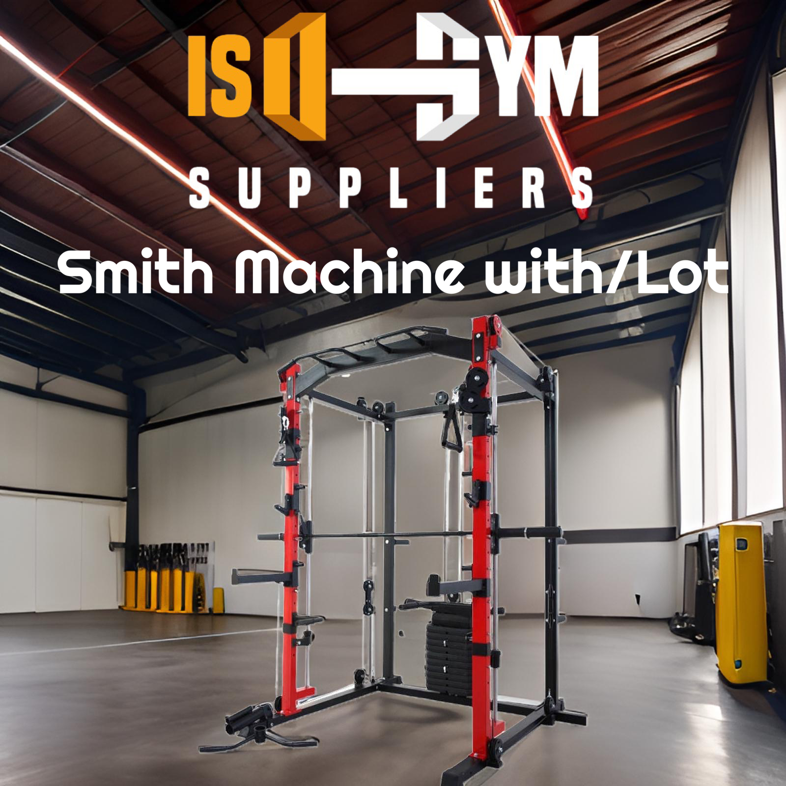 Smith Machine with the Lot